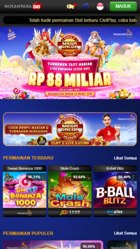 Nusantara88 / Nusa88 Download APK Sekarang! Cuan Sekarang!